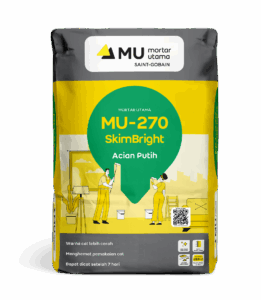 MU-270 Acian Plester Putih | Mortar Utama