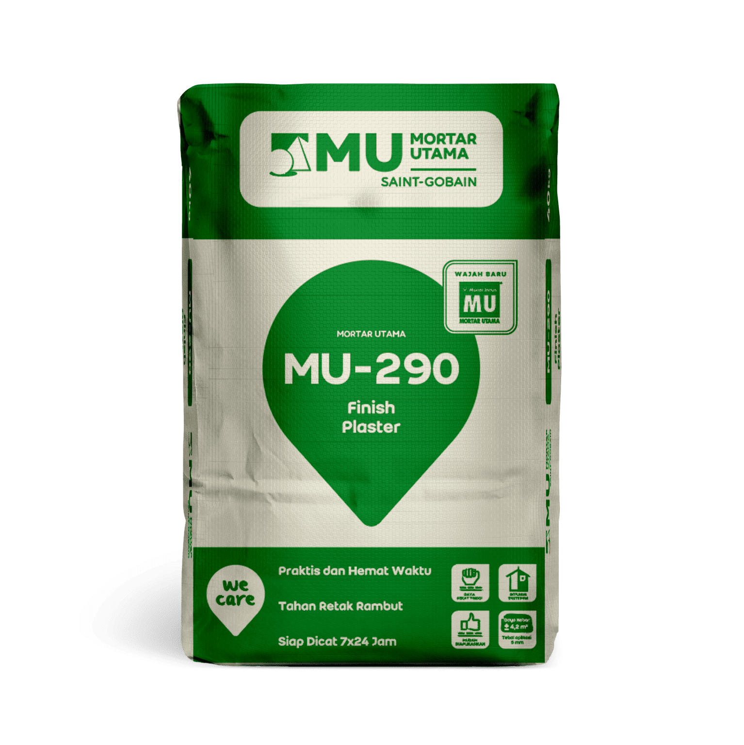 MU-400 Instant Mortar: Strong Tile Adhesive - Mortar Utama